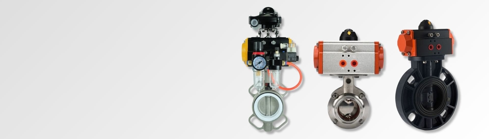 VINCER Pneumatic Actuated Butterfly Valves
