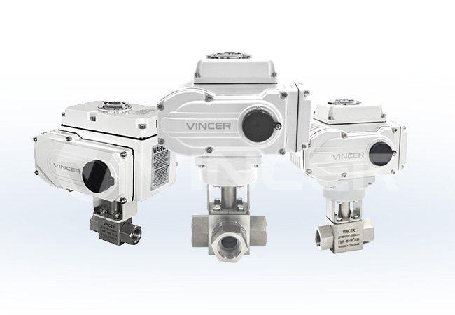 Electric Actuated Ball Valves - Reliability & Range - VINCER Valve